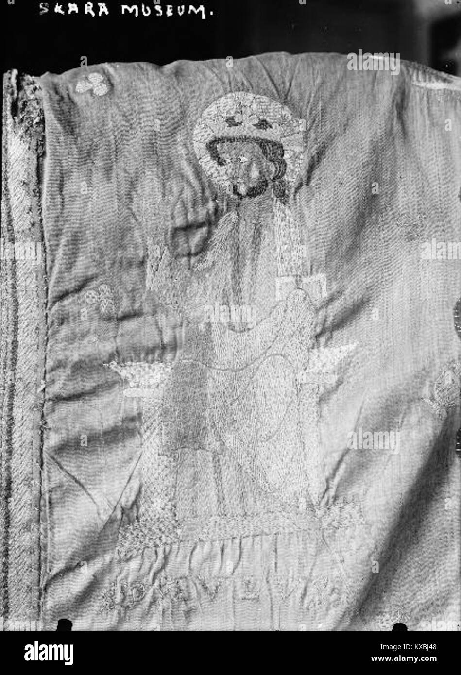 Medieval christian church stands Black and White Stock Photos & Images ...