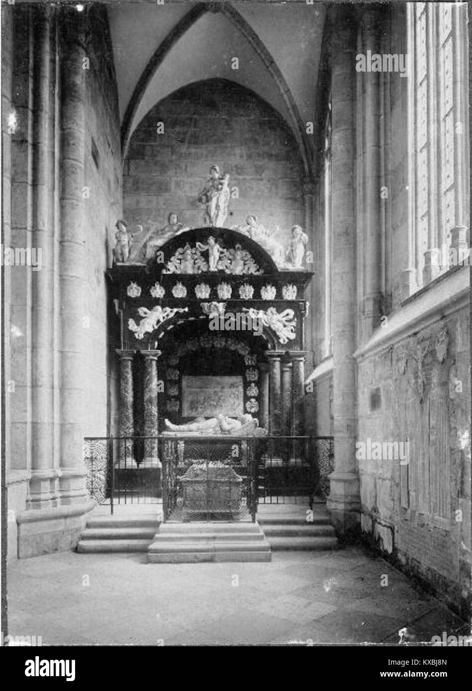 Skara Cathedral, dedicated to Saint Mary, is a significant Gothic-style ...
