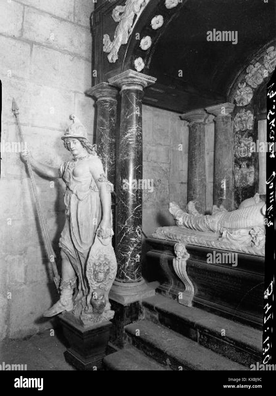 One stained glass church Black and White Stock Photos & Images - Alamy