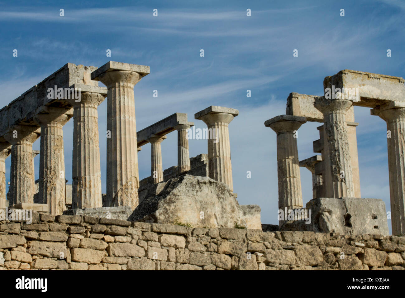 Temple of Aphaea. The Temple is aptly dedicated to the Greek goddess ...