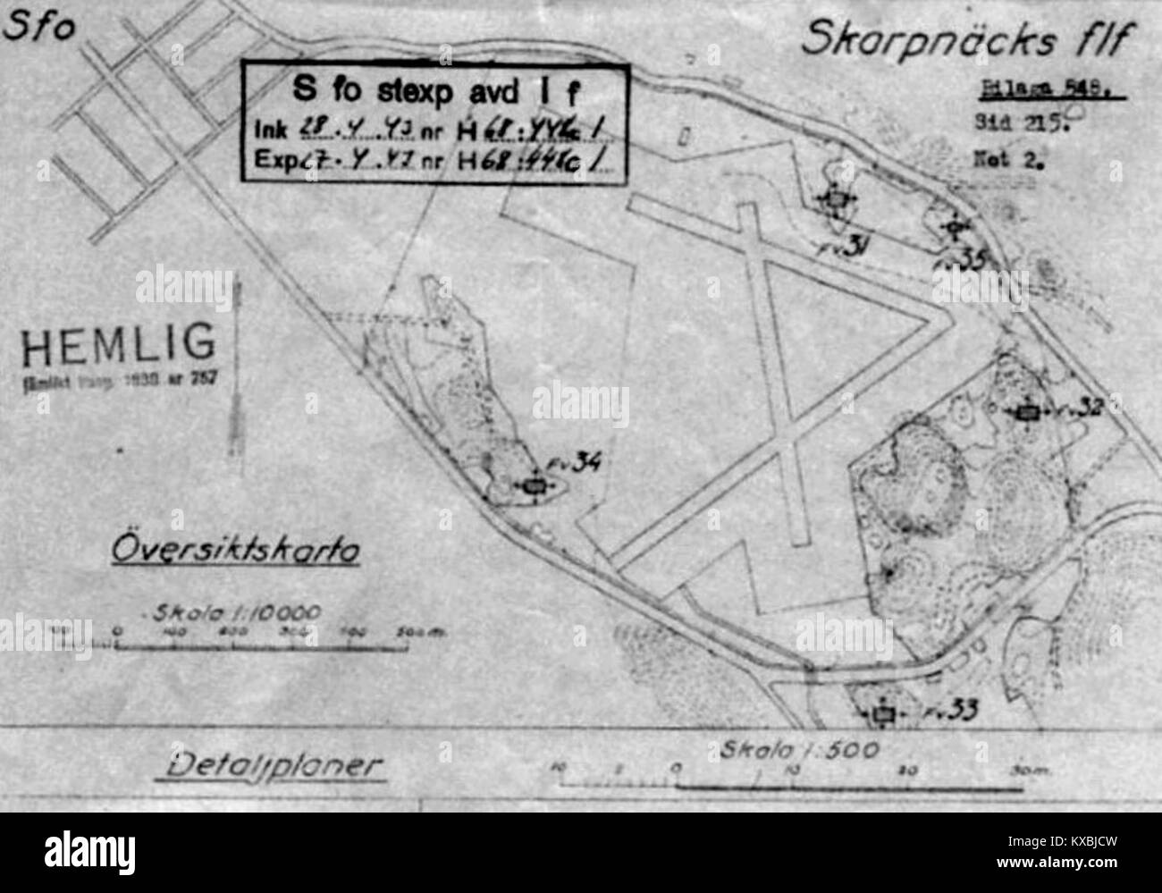 Skarpnäcks Flygflottilj was a Swedish Air Force base active during ...