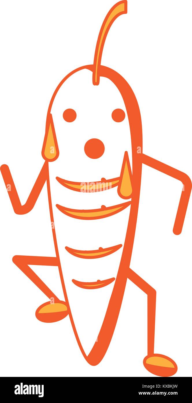 kawaii carrot icon Stock Vector Image & Art - Alamy