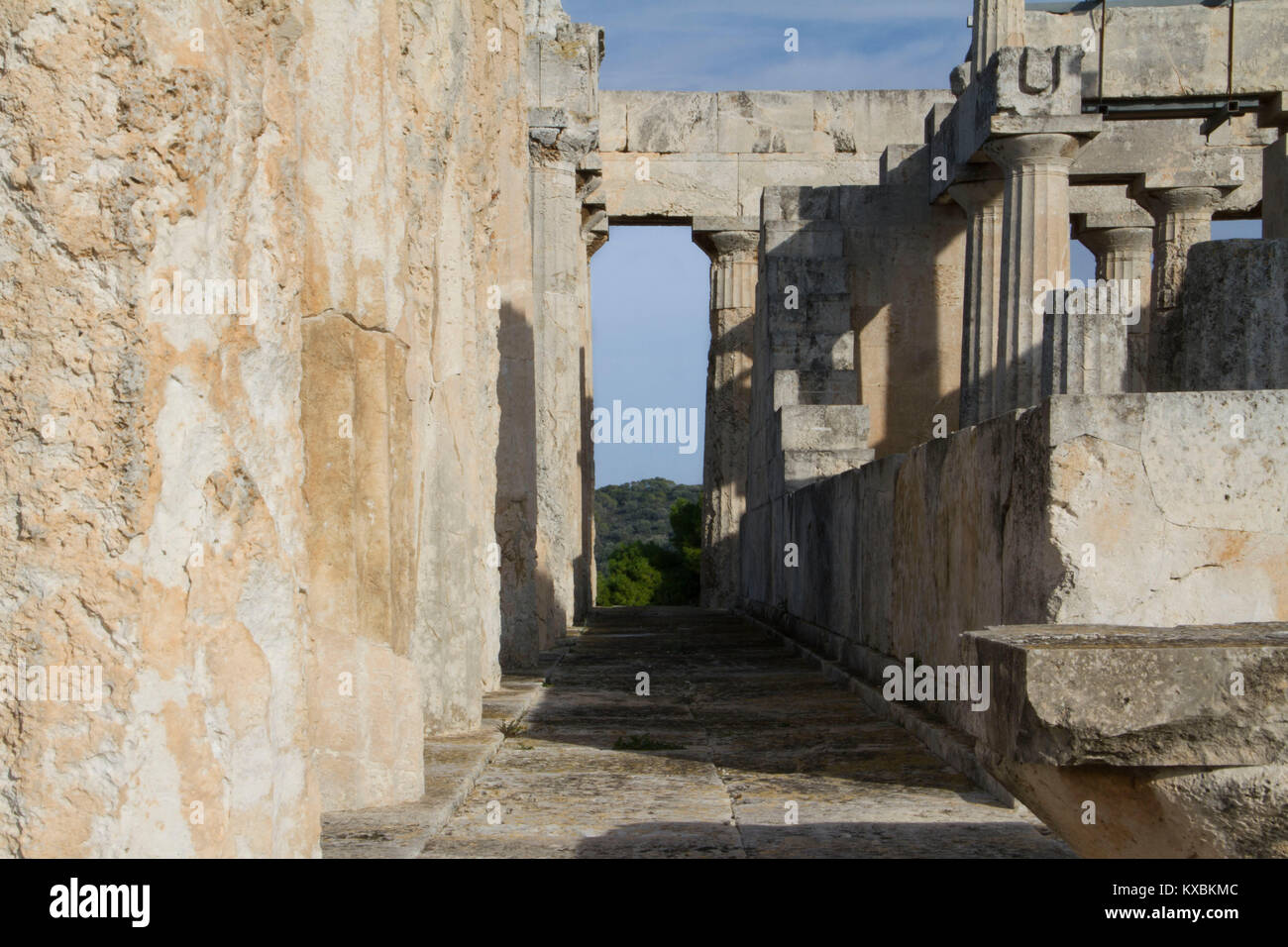 Temple of Aphaea. The Temple is aptly dedicated to the Greek goddess ...