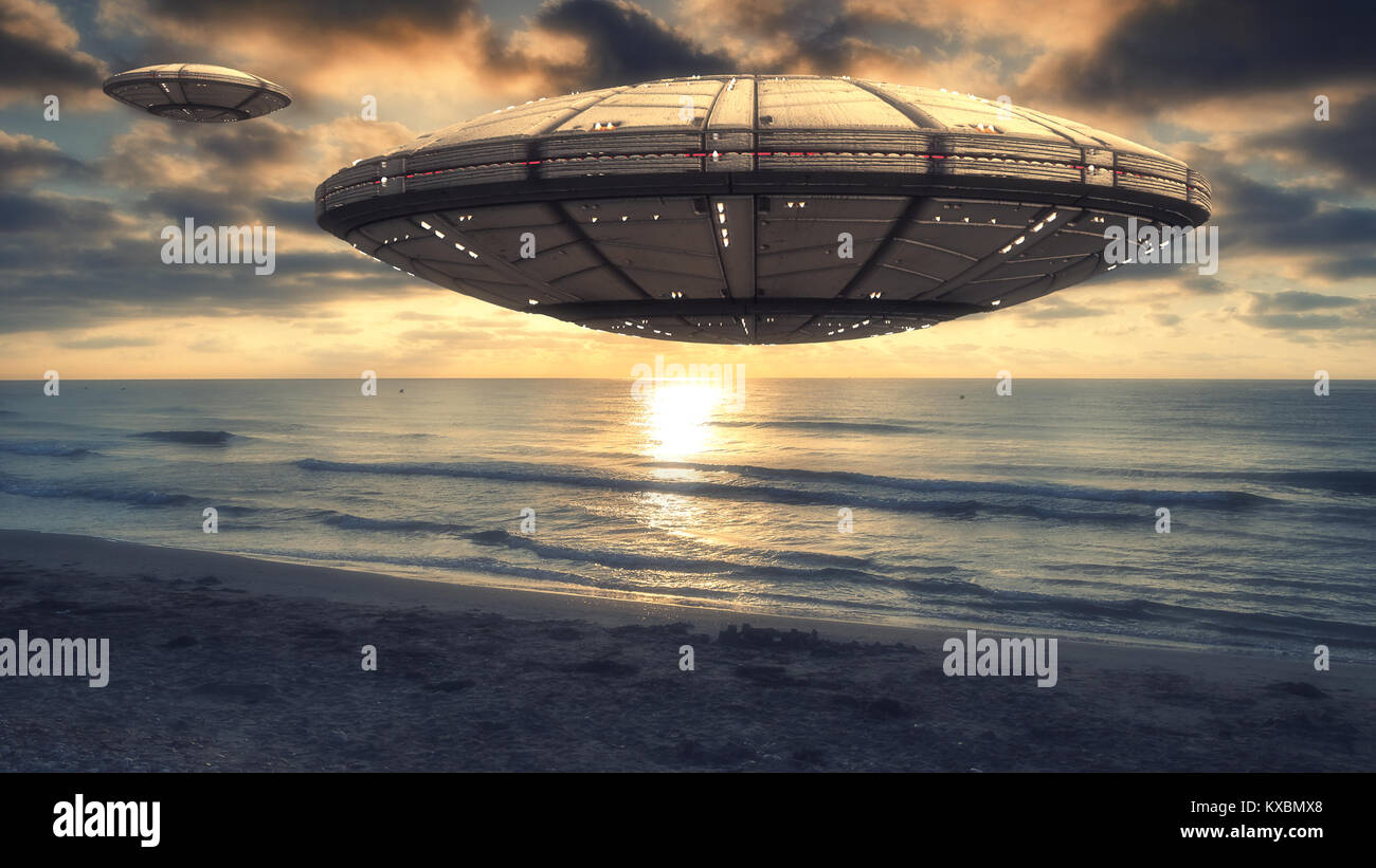 Alien spaceship hi-res stock photography and images - Alamy