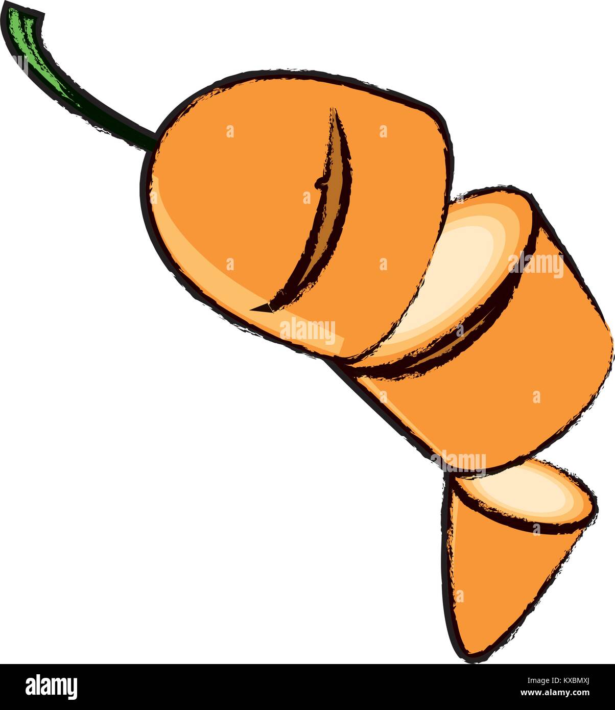 chopped carrot icon Stock Vector Image & Art - Alamy