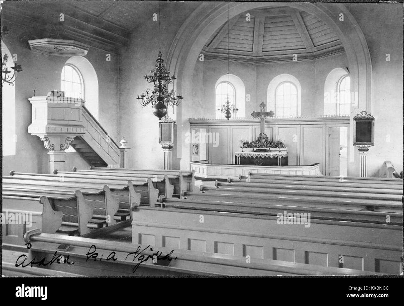 Skånings-Åsaka Church, catalogued in KMB, is a historic church in ...