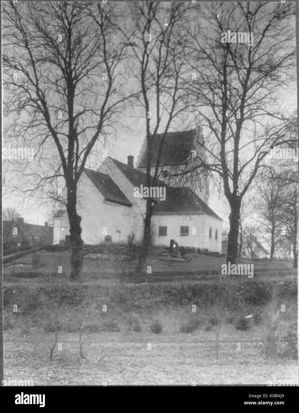 Skårby kyrka - KMB - 16000200062321 Stock Photo - Alamy