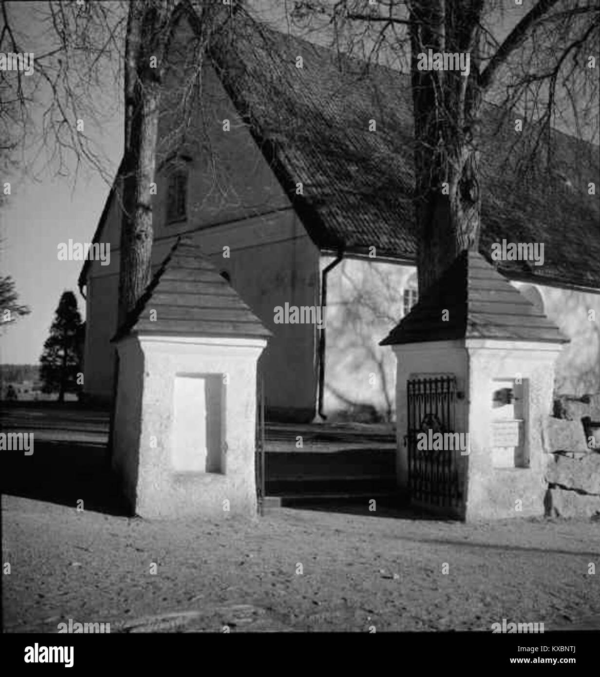 Sköldinge Church in Sweden is an example of traditional Swedish ...