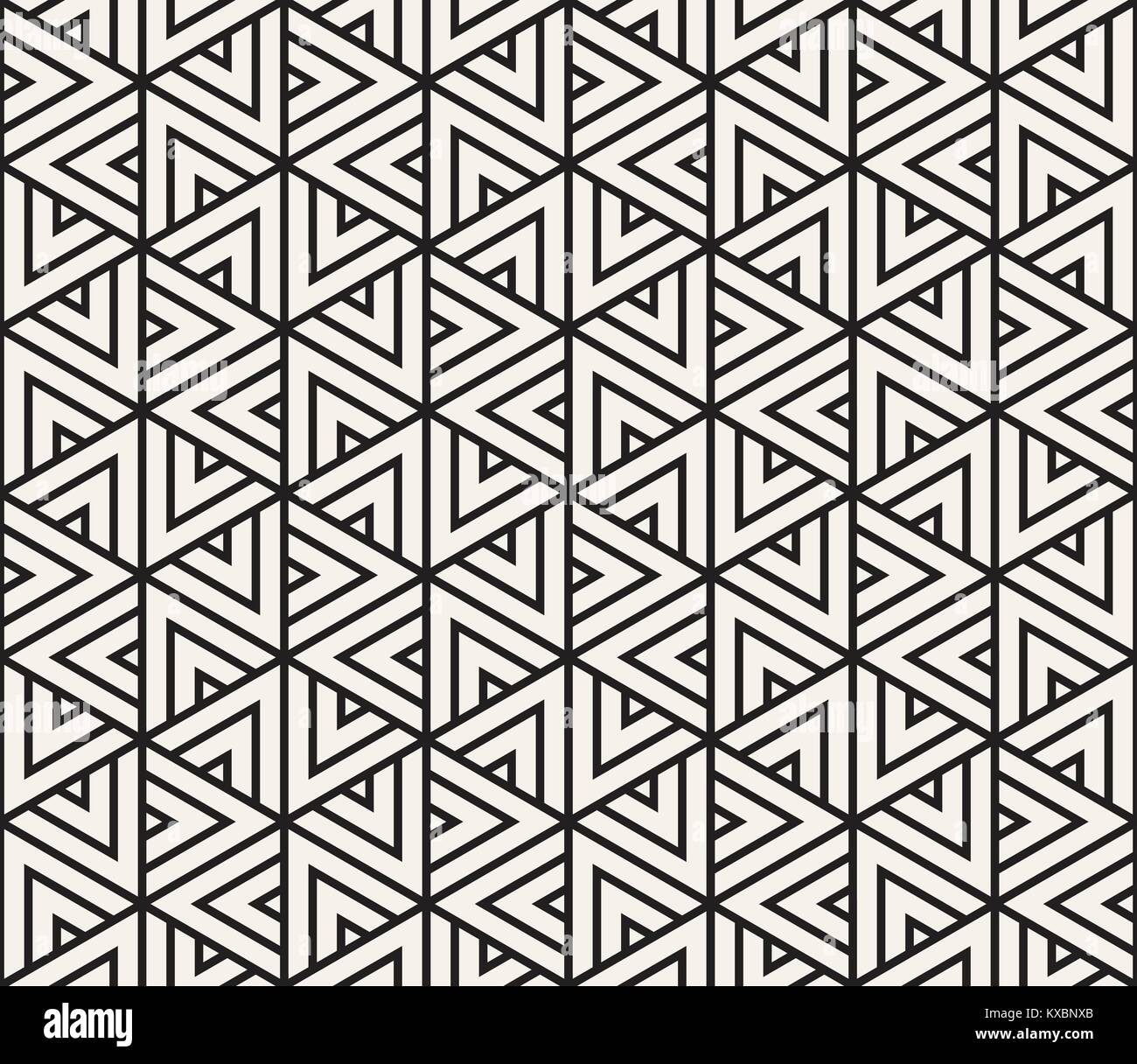 Vector seamless pattern. Modern stylish texture. Repeating geometric ...