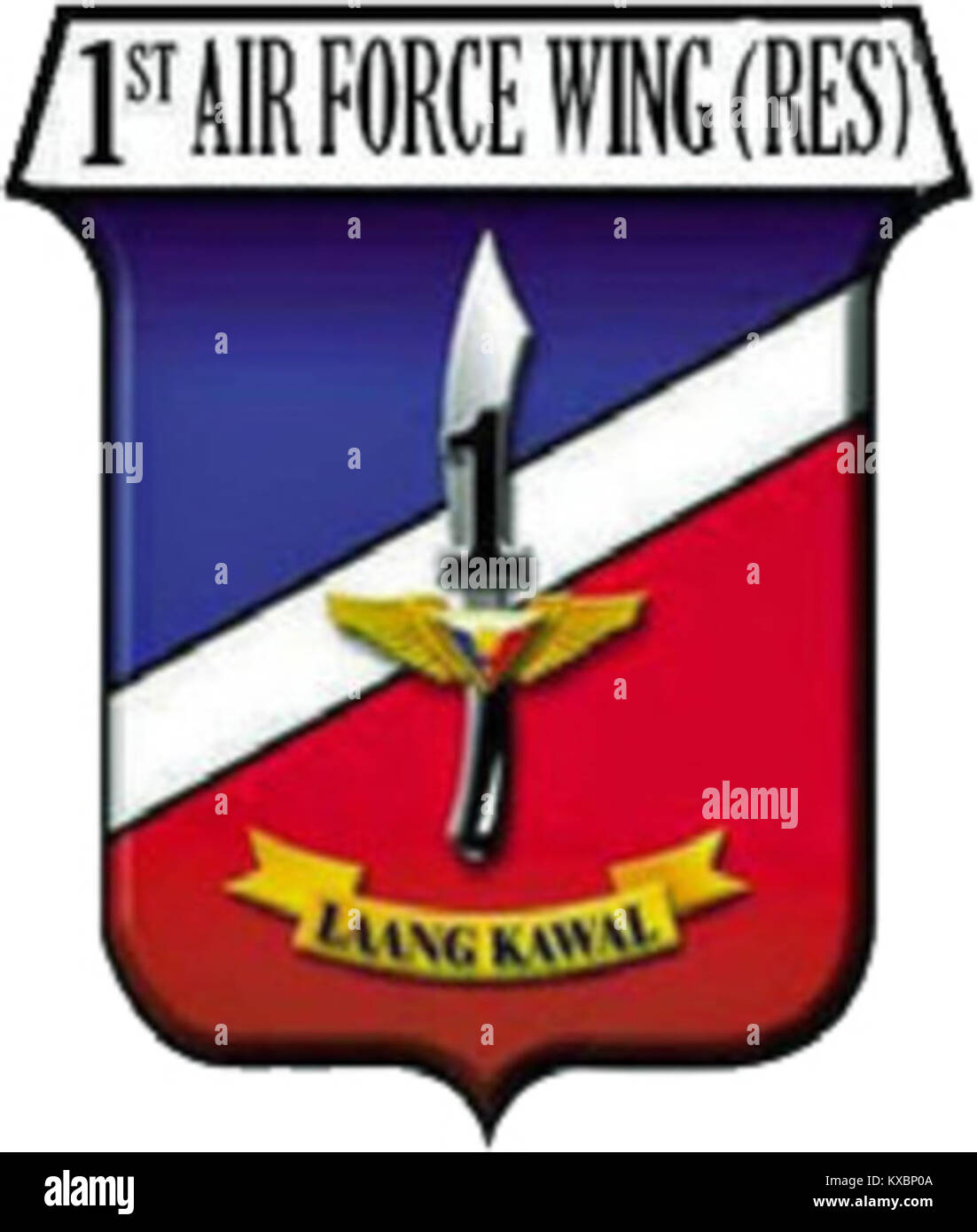 1st Air Force Wing (Reserve) Unit Seal Stock Photo - Alamy