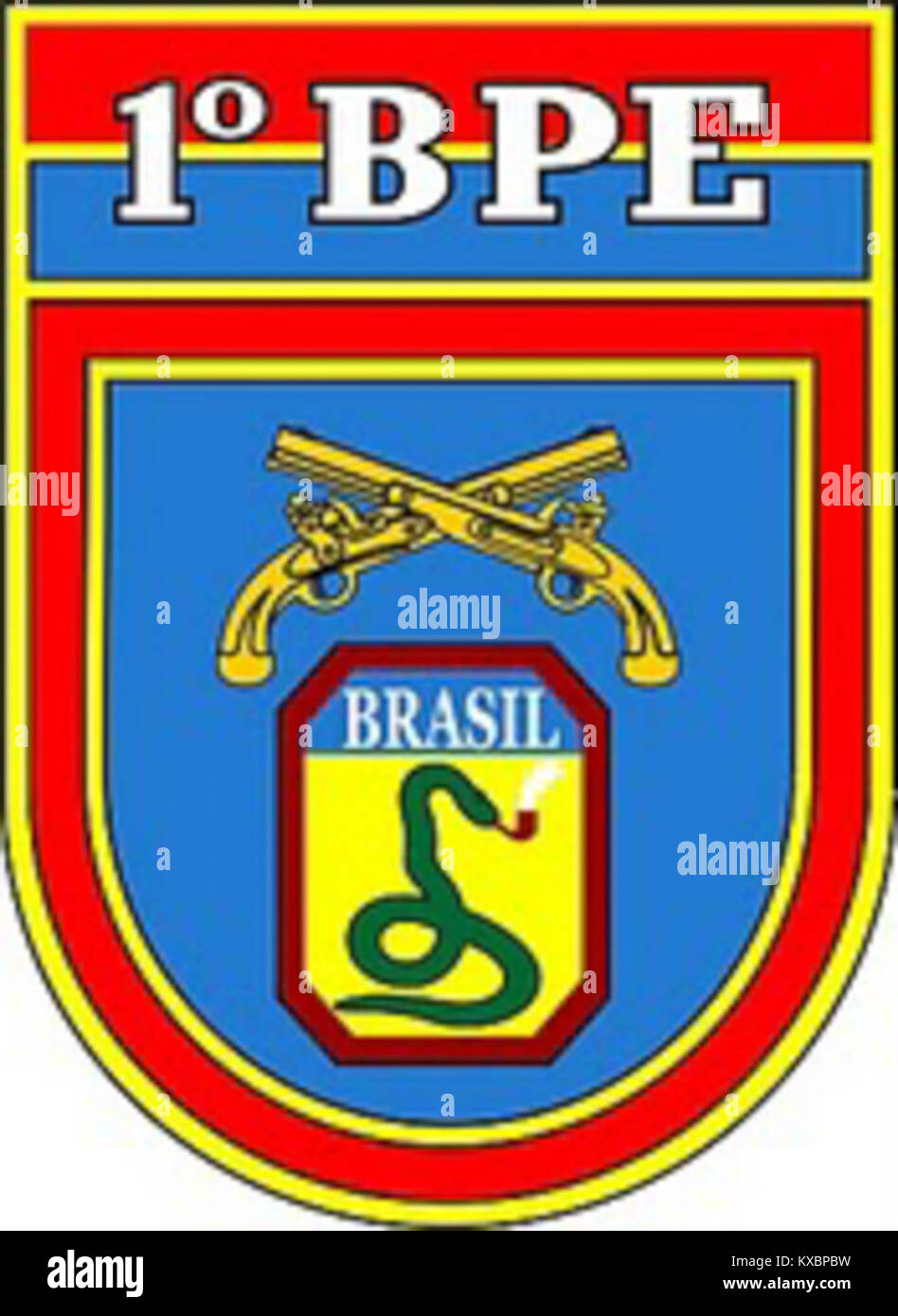 1º Batalhão de Polícia do Exército Stock Photo - Alamy