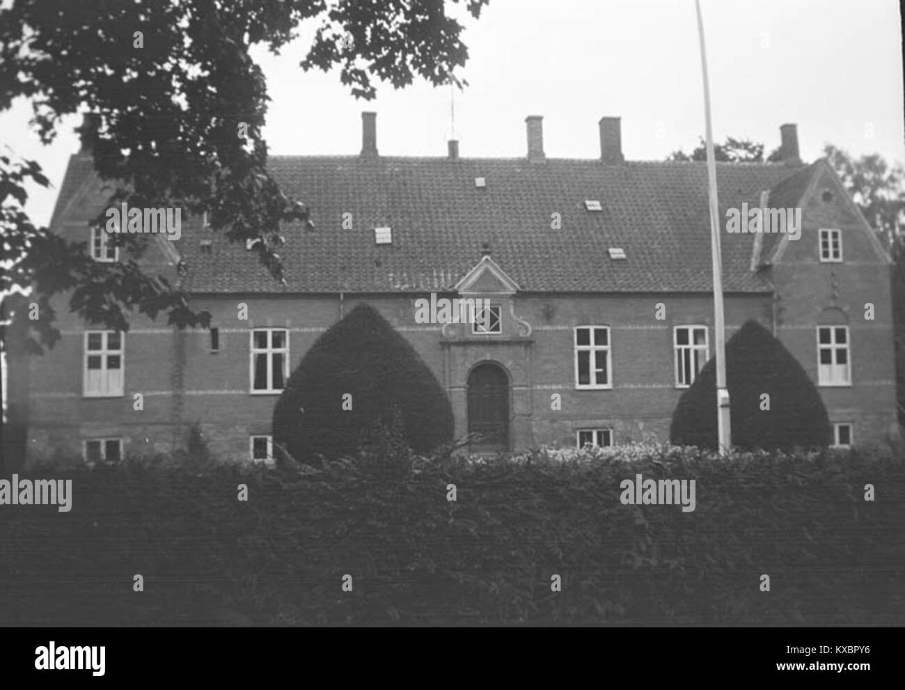 This image features Slagelse, a town in Zealand (Själland), Denmark ...