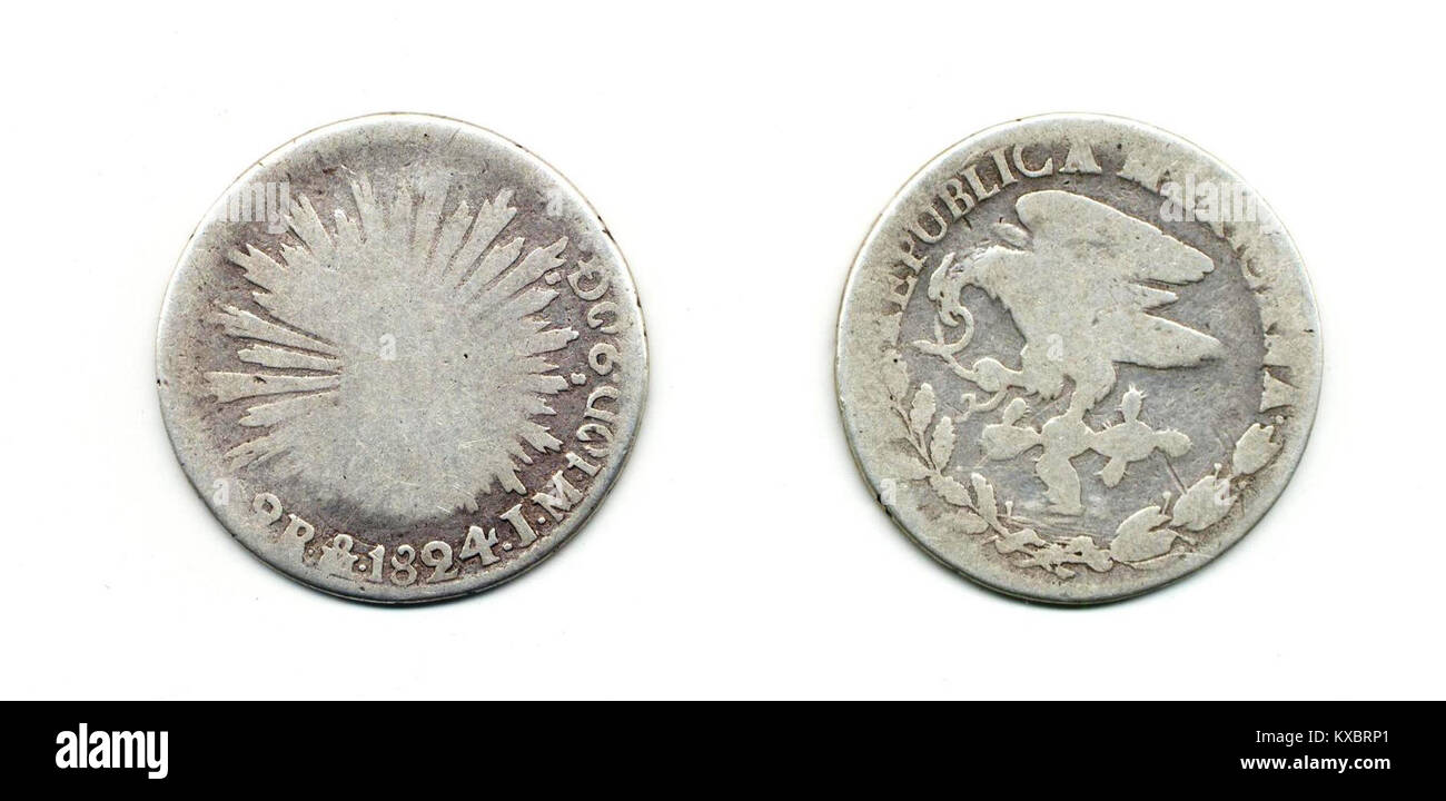 Mexican coins history hi-res stock photography and images - Alamy
