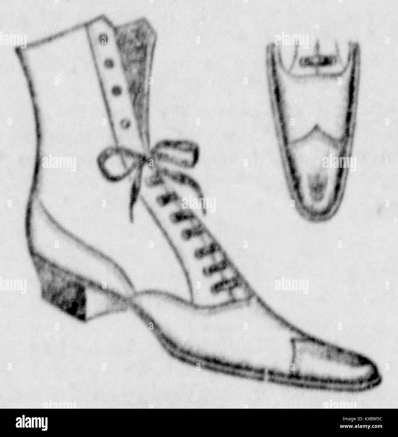 Spring Style Ladies' Fine Shoes (1899 Stock Photo - Alamy