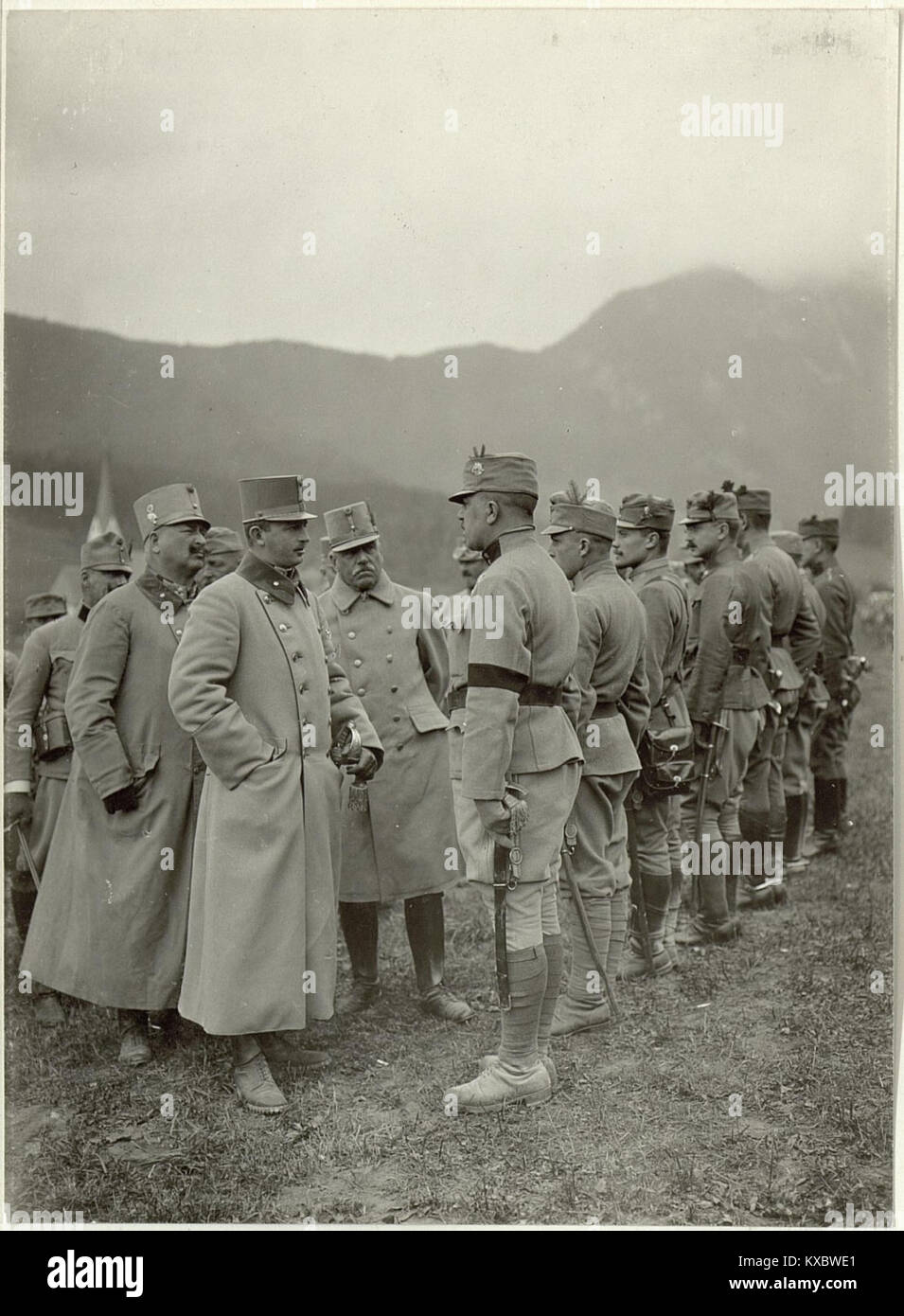 Austrian officer of infantry hi-res stock photography and images - Alamy