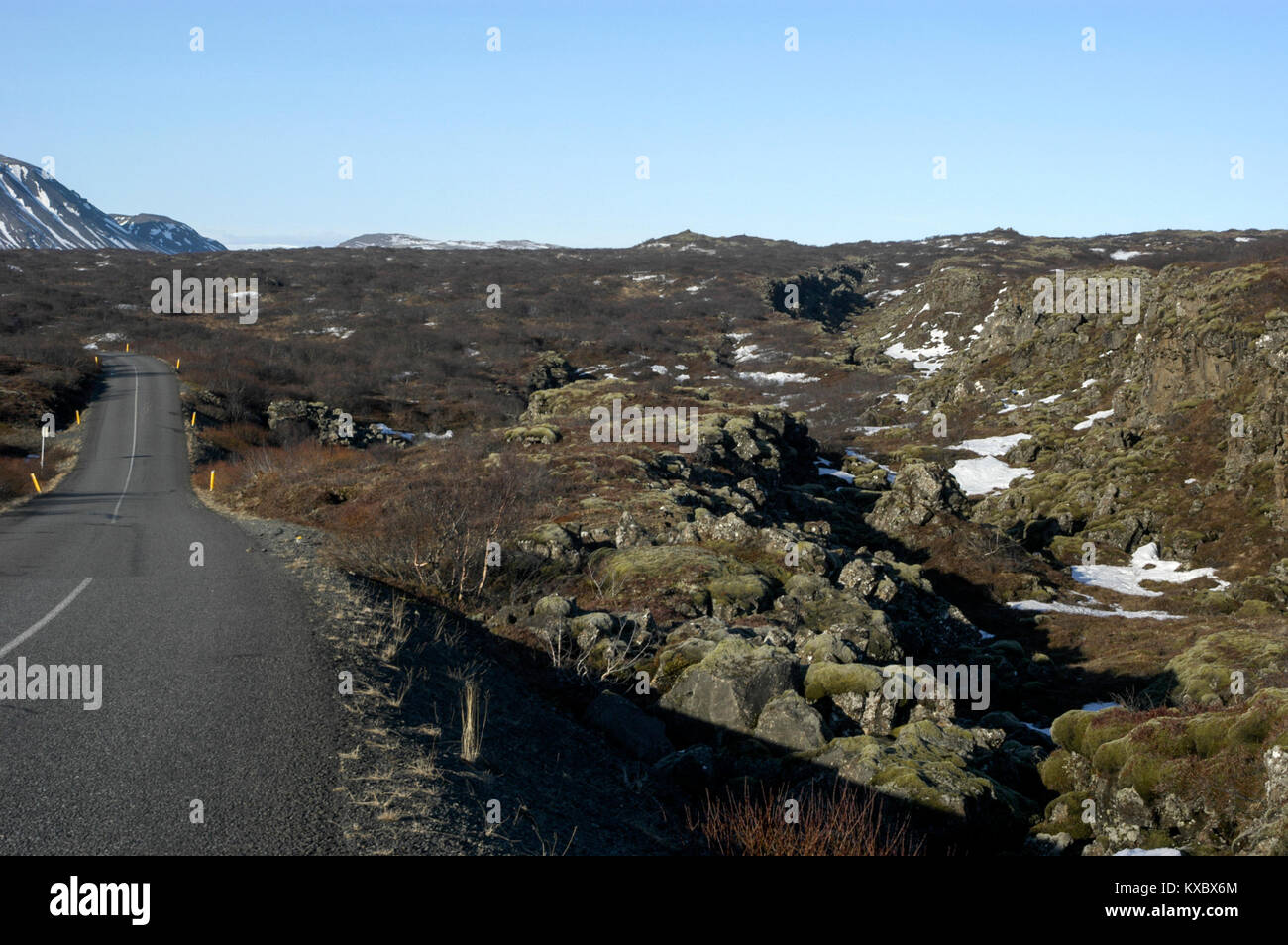 A long dividing line of rock separating the Eurasian continental plate ...