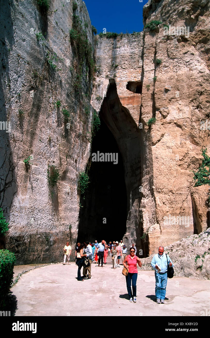 Orecchio di dionisio syrakus sicily hi-res stock photography and images ...