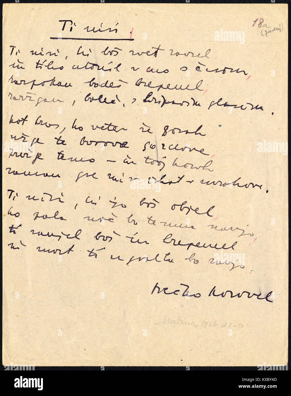 Srečko Kosovel was a Slovenian poet known for his modernist and avant ...