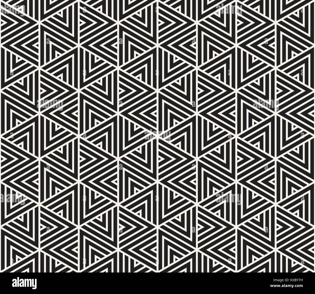 Vector seamless pattern. Modern stylish texture. Repeating geometric ...