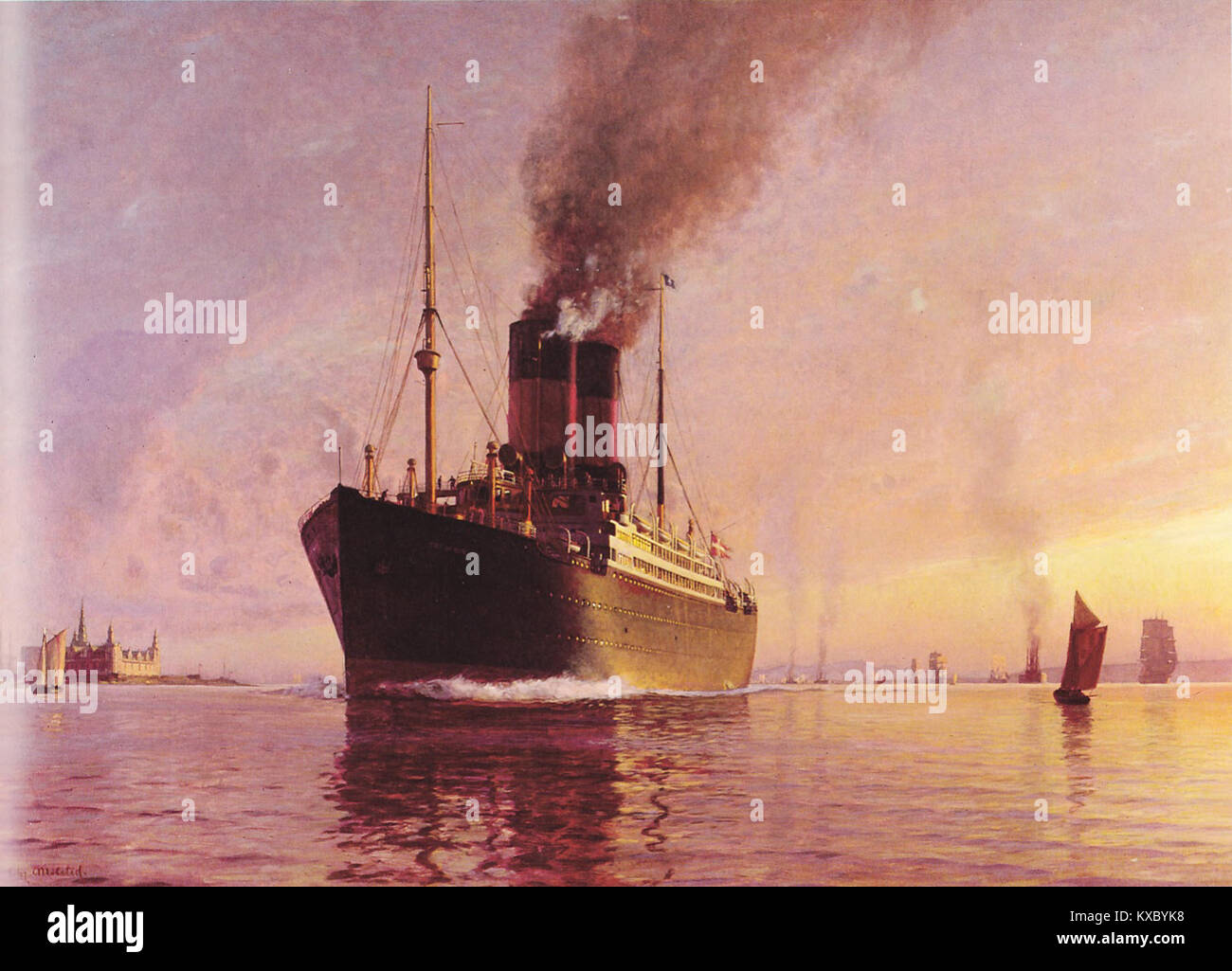 Ss frederik viii hi-res stock photography and images - Alamy