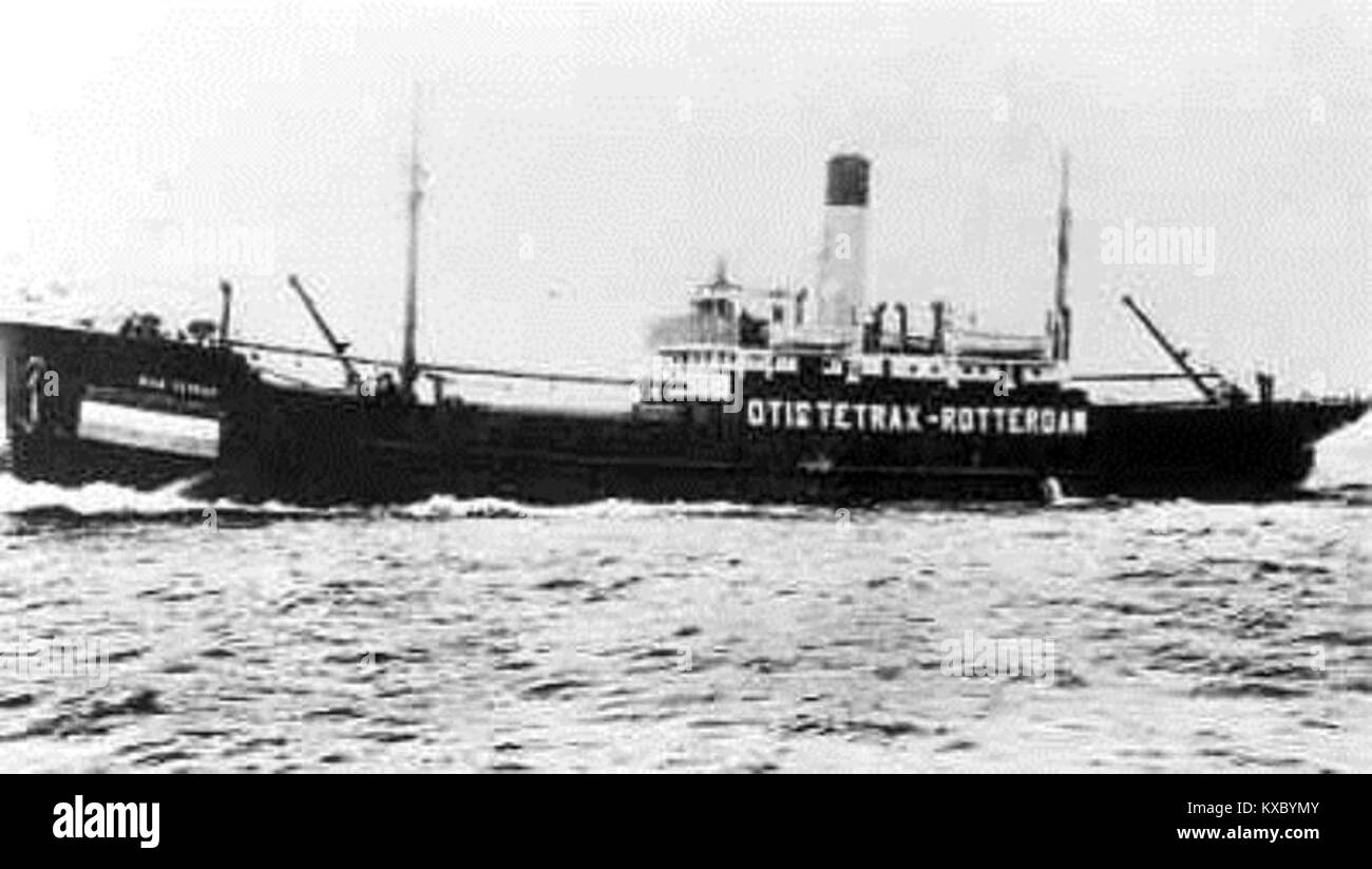 The SS Otis Tetrax was a steamship used for cargo and passenger ...