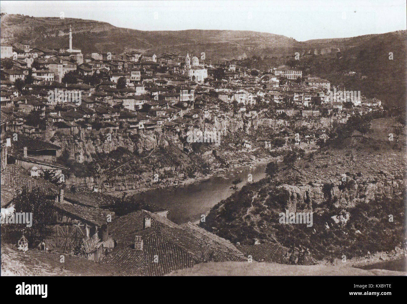 Photograph from 1877 documenting an unidentified historical event ...