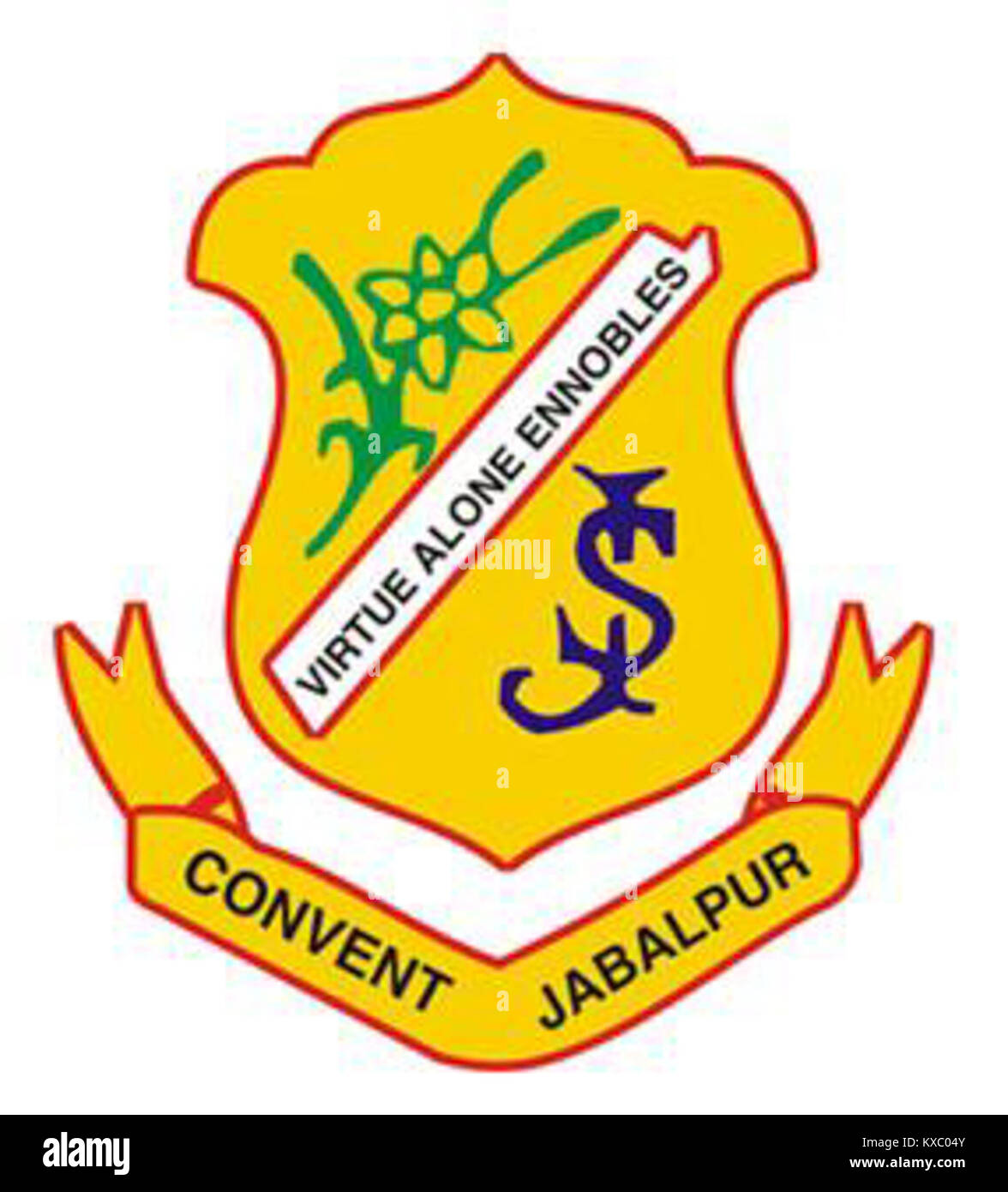 The emblem of St. Joseph's Convent School represents the institution’s ...