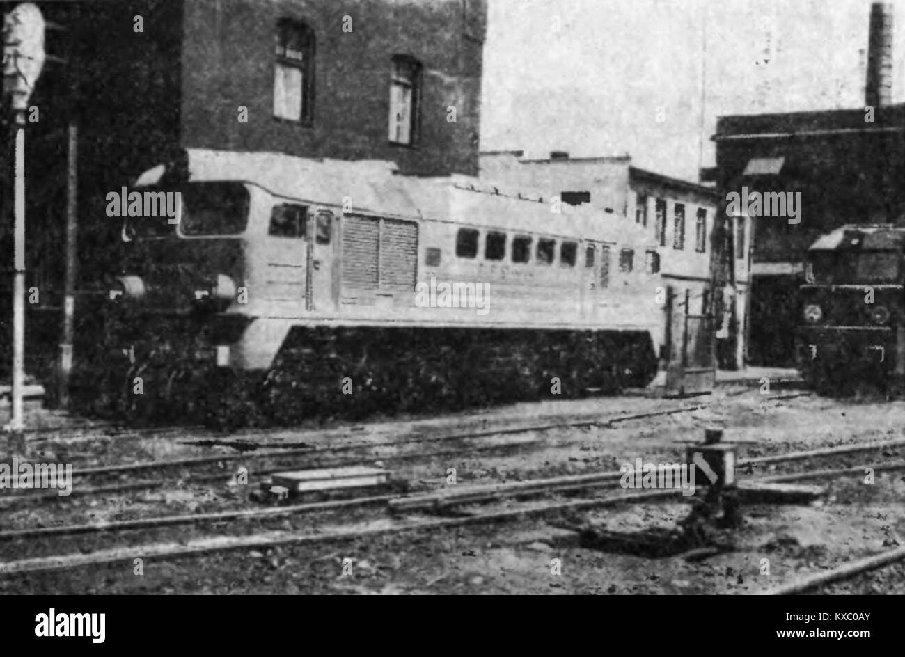 The ST44 locomotive, built by ZNTK Bydgoszcz in Poland in 1991, is part ...