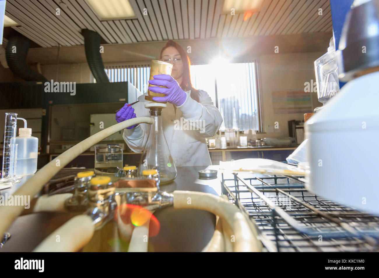 Sample testing hi-res stock photography and images - Alamy