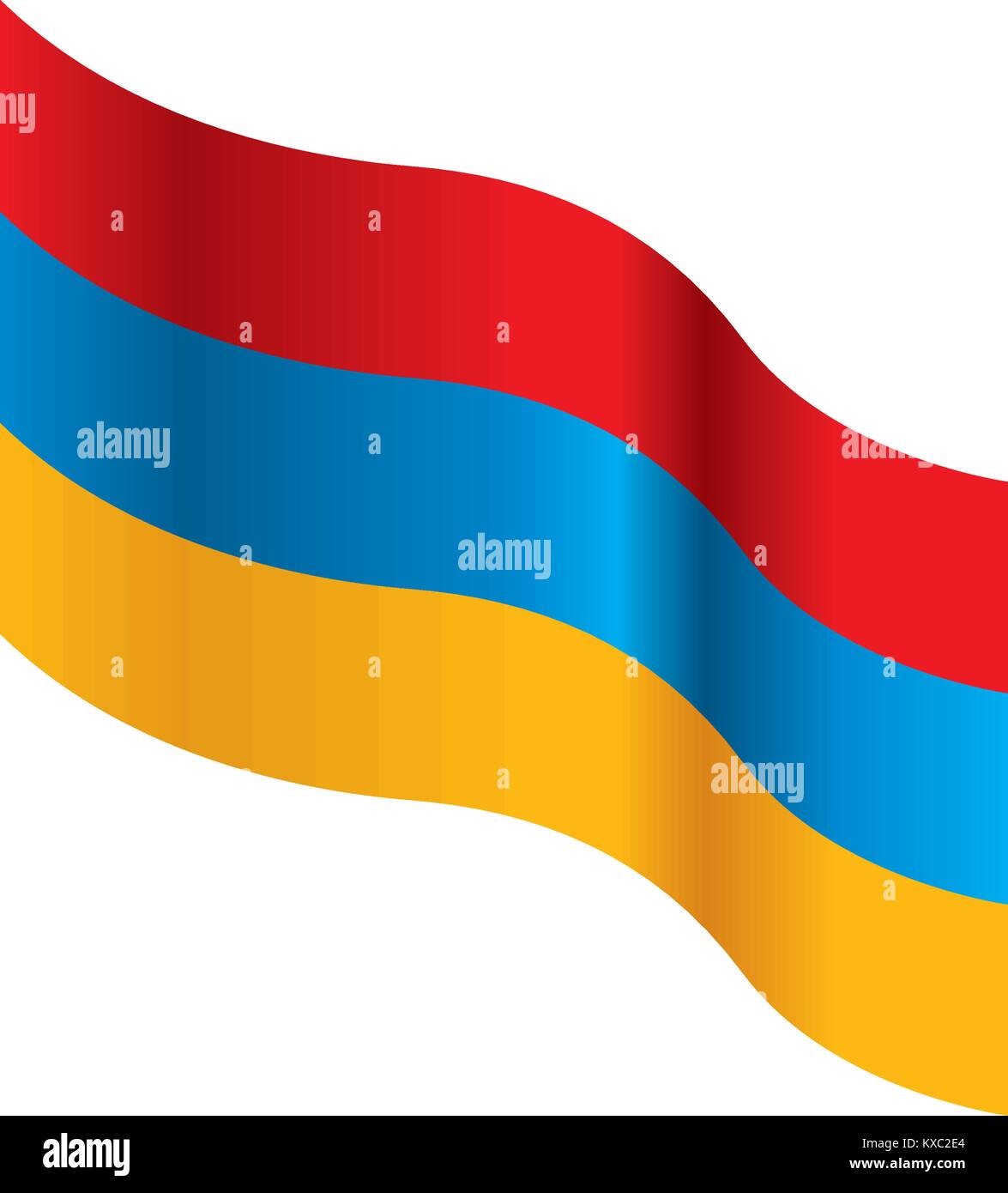Armenia flag, vector illustration Stock Vector Image & Art - Alamy