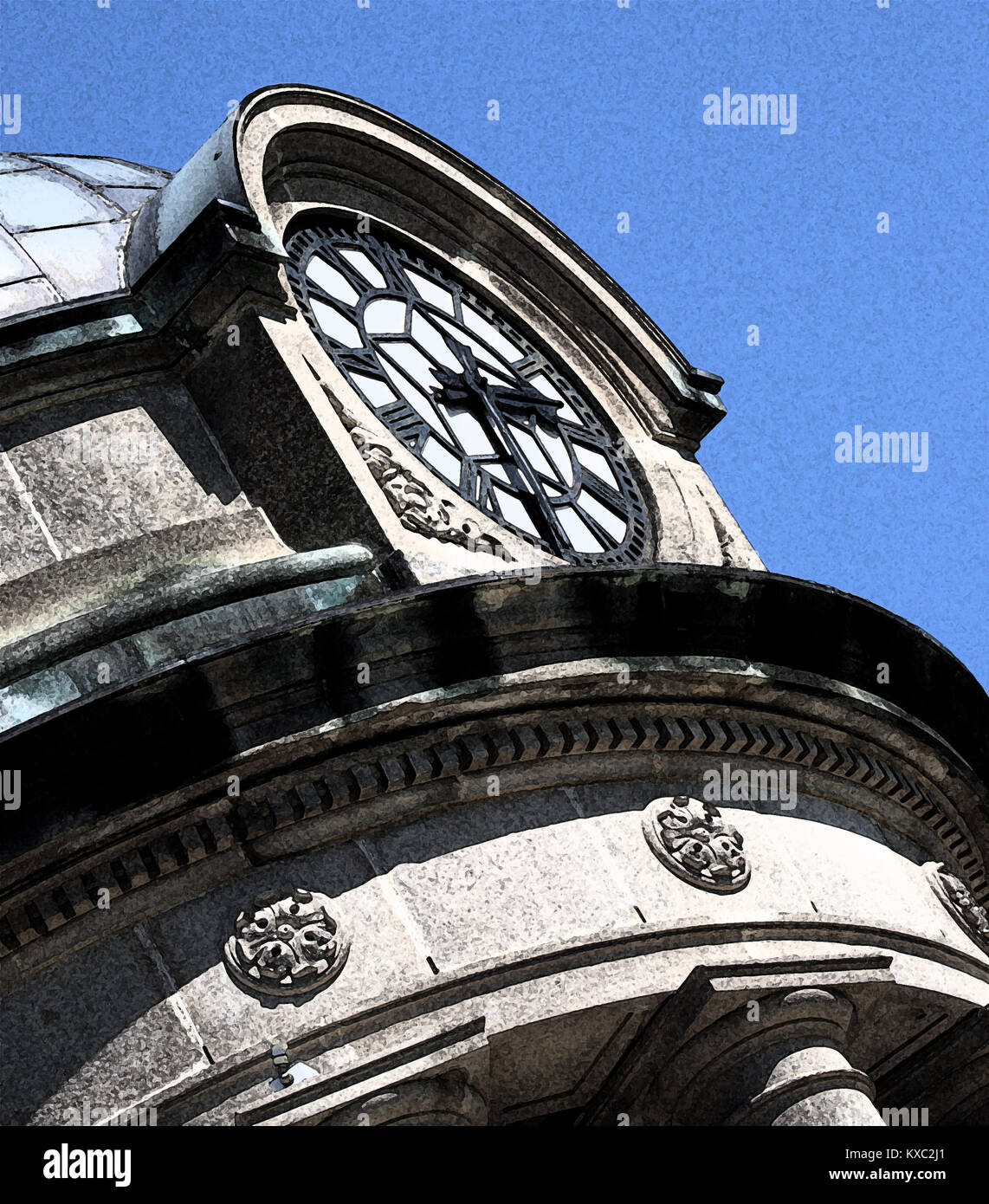 Historic Clock Tower Victoria Park Kitchener Ontario Canada Stock Photo ...