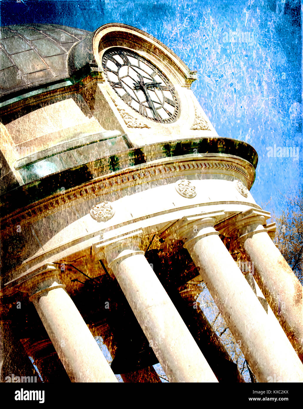 Historic Clock Tower Victoria Park Kitchener Ontario Canada Stock Photo ...