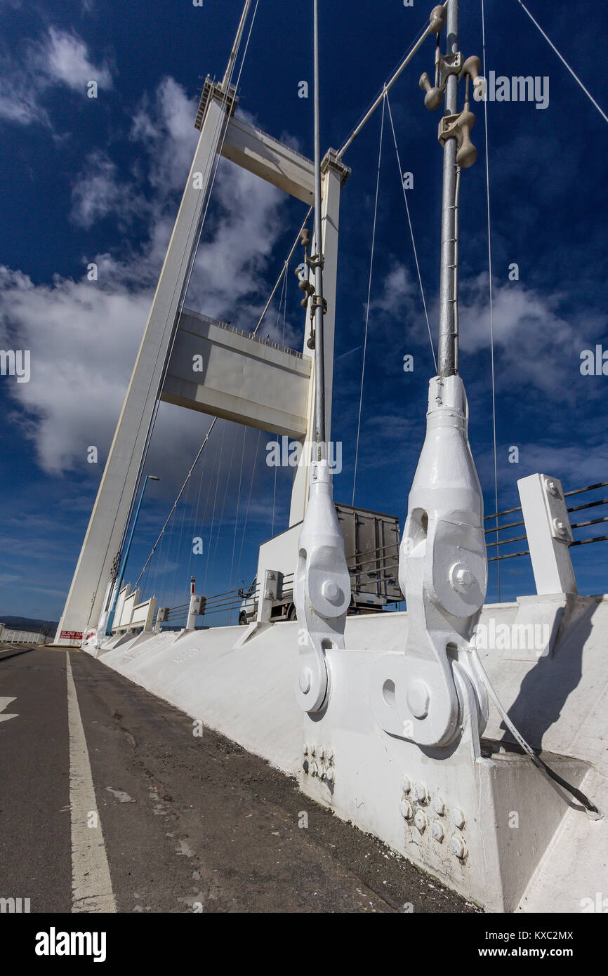 Severn Bridge M48 Engineering Stock Photo - Alamy