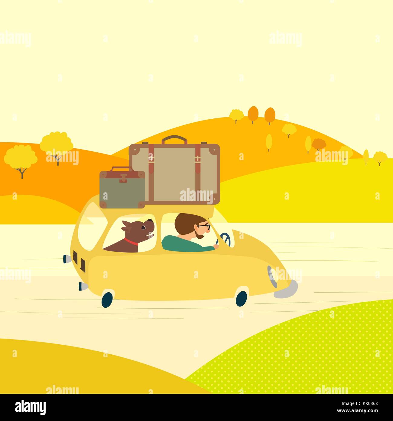 Rural transportation scene Stock Vector Images - Alamy