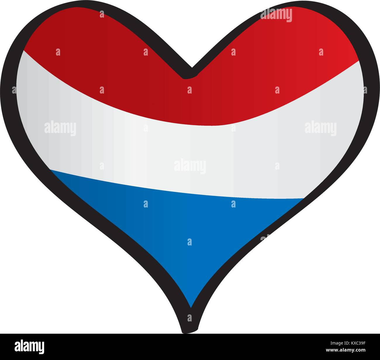 Netherlands flag, vector illustration Stock Vector Image & Art - Alamy