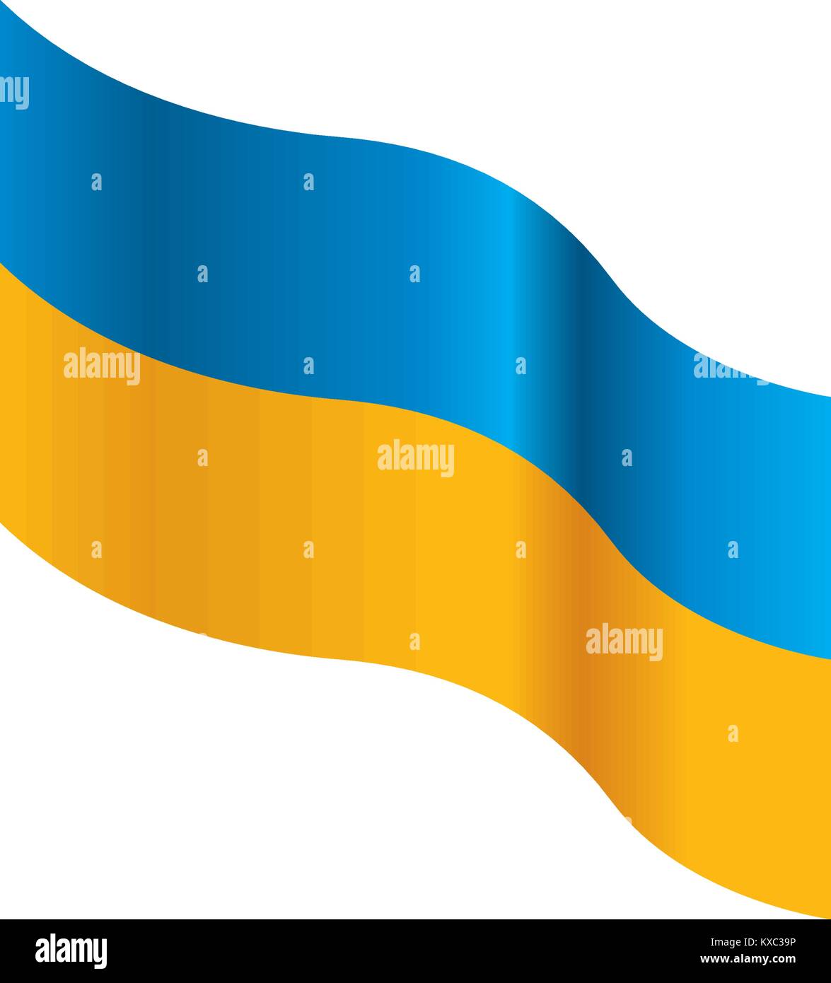 Ukraine flag, vector illustration Stock Vector Image & Art - Alamy