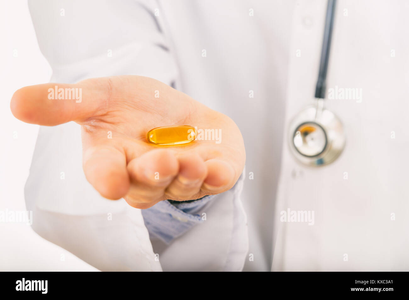 Big yellow pill hi-res stock photography and images - Alamy