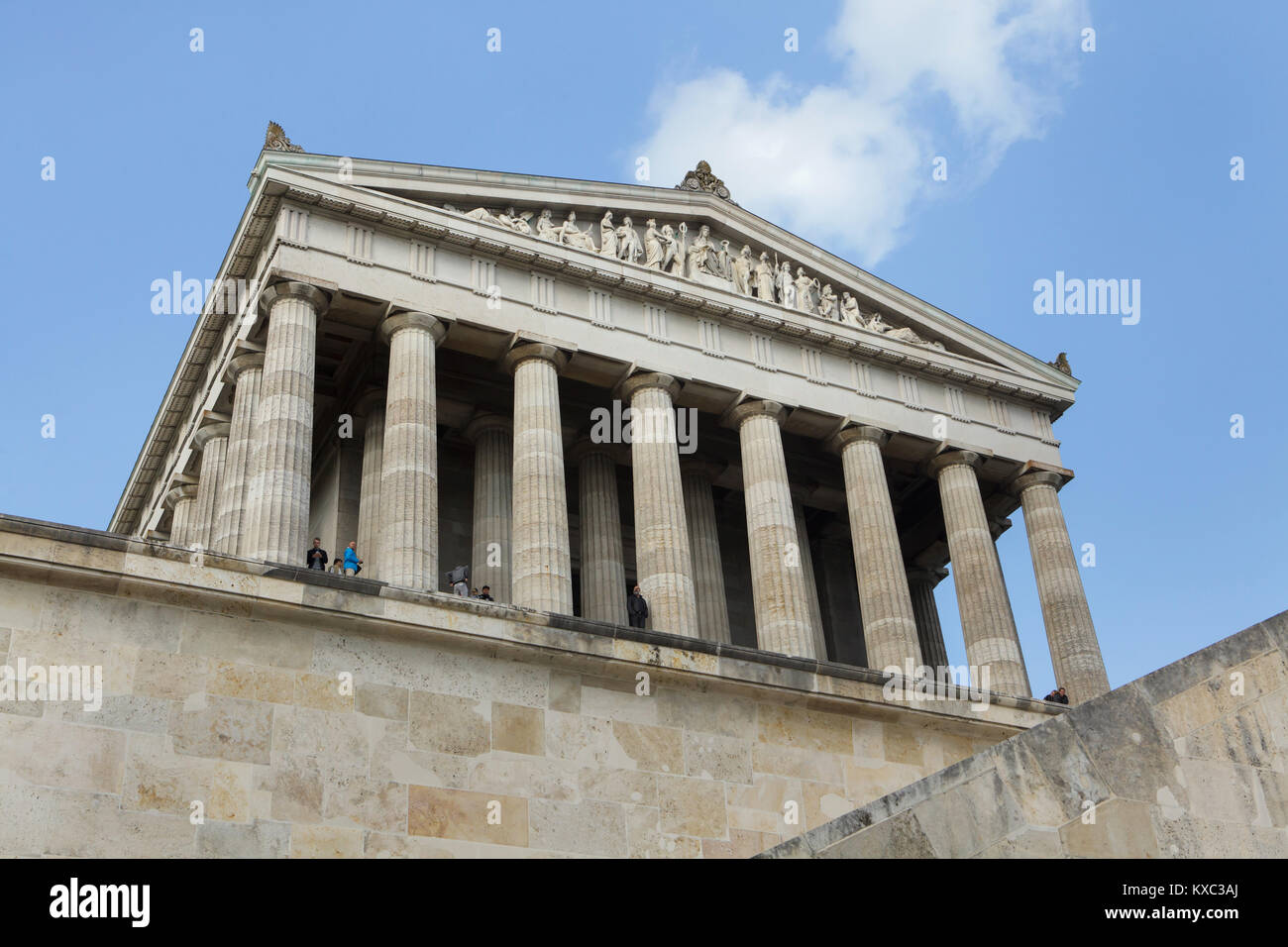 Walhalla Memorial near Regensburg in Bavaria, Germany Stock Photo - Alamy