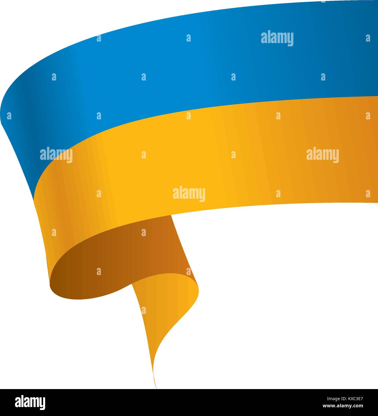 Ukraine flag, vector illustration Stock Vector Image & Art - Alamy