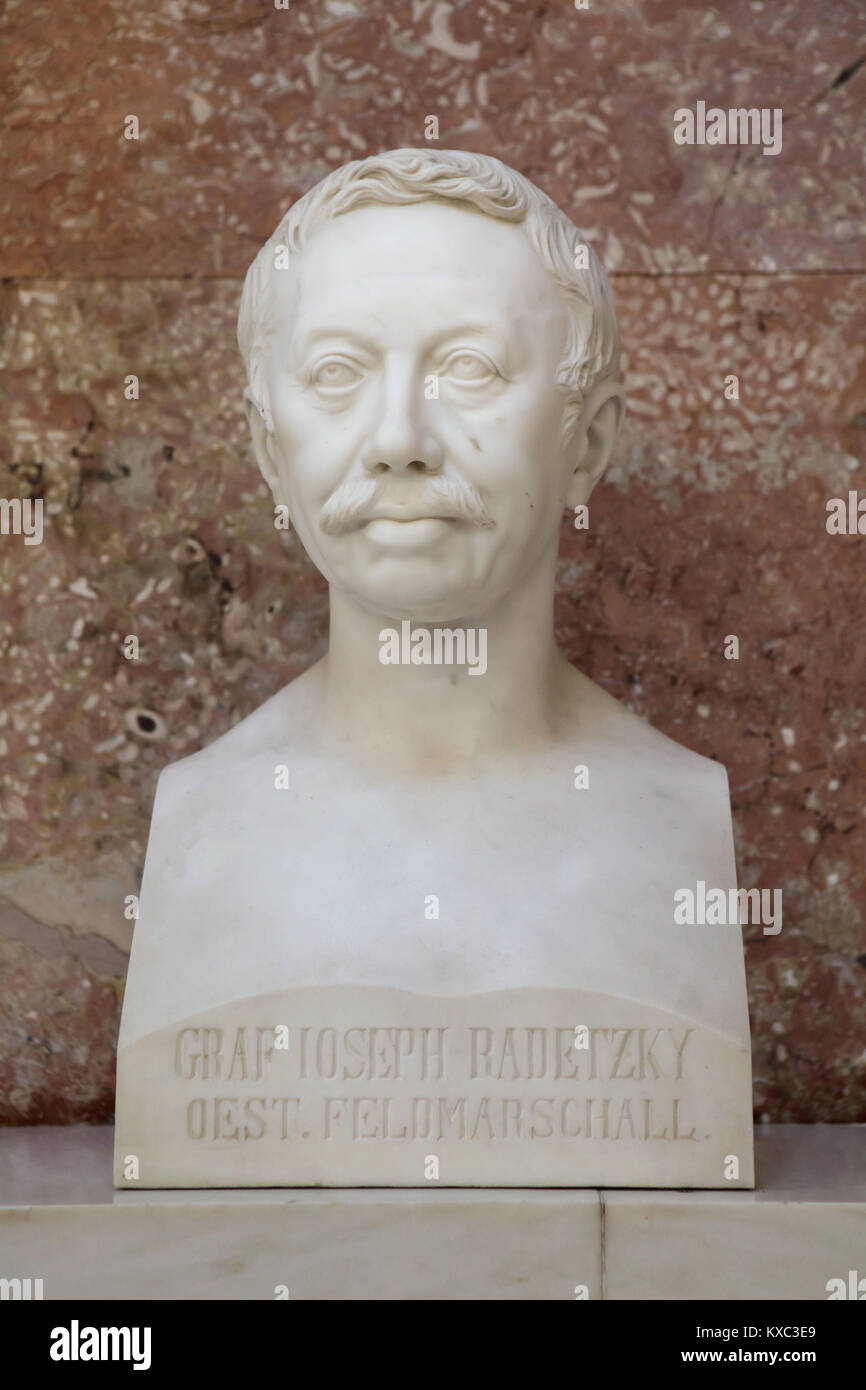 Austrian field marshal joseph radetzky von radetz hi-res stock ...