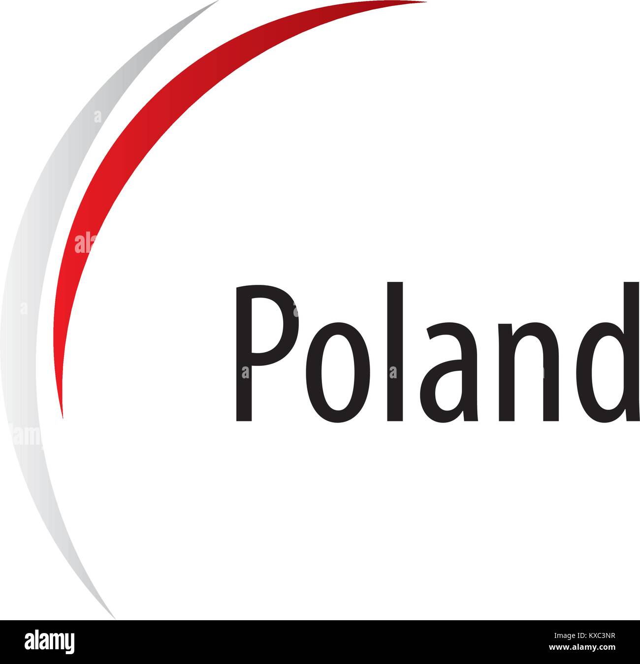 Poland flag, vector illustration Stock Vector Image & Art - Alamy