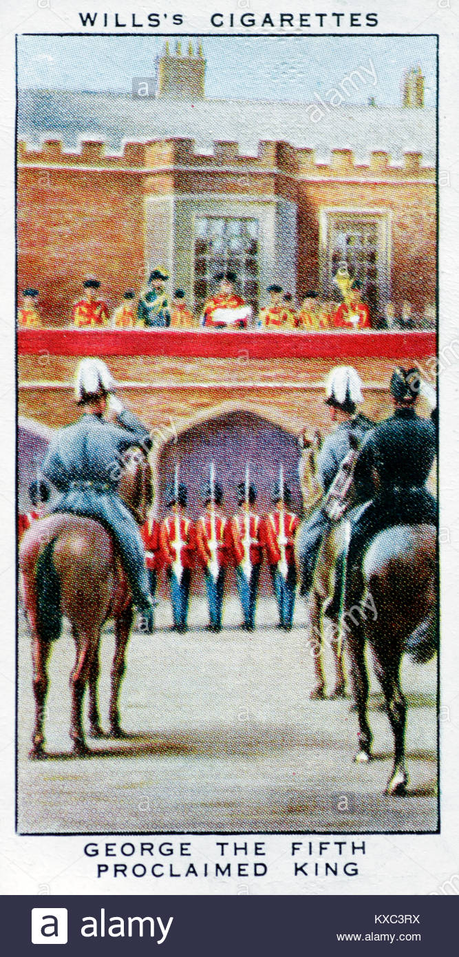 The reign of king george the fifth hi-res stock photography and images ...