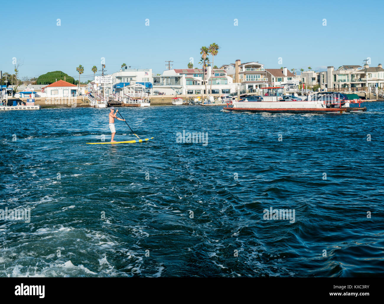 Balboa island ferry hi-res stock photography and images - Alamy