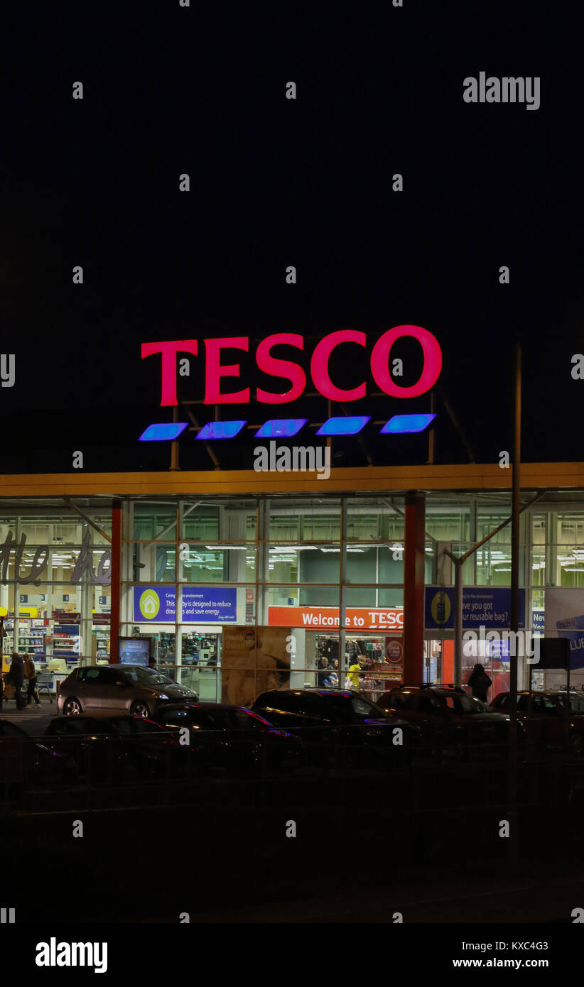 Tesco every little helps hi-res stock photography and images - Alamy