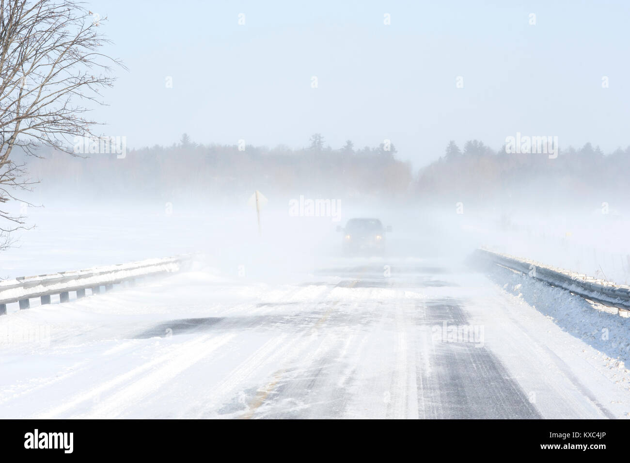 Winter in Canada Stock Photo - Alamy