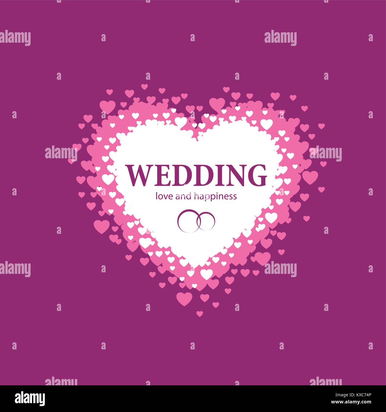 vector logo wedding Stock Vector Image & Art - Alamy