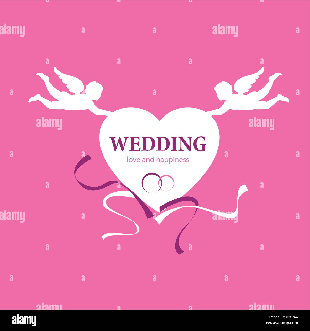vector logo wedding Stock Vector Image & Art - Alamy