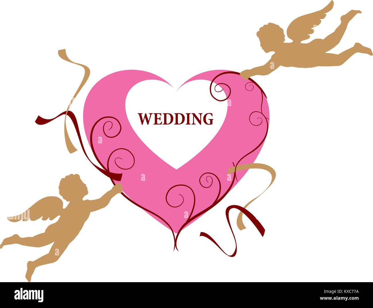 vector logo wedding Stock Vector Image & Art - Alamy