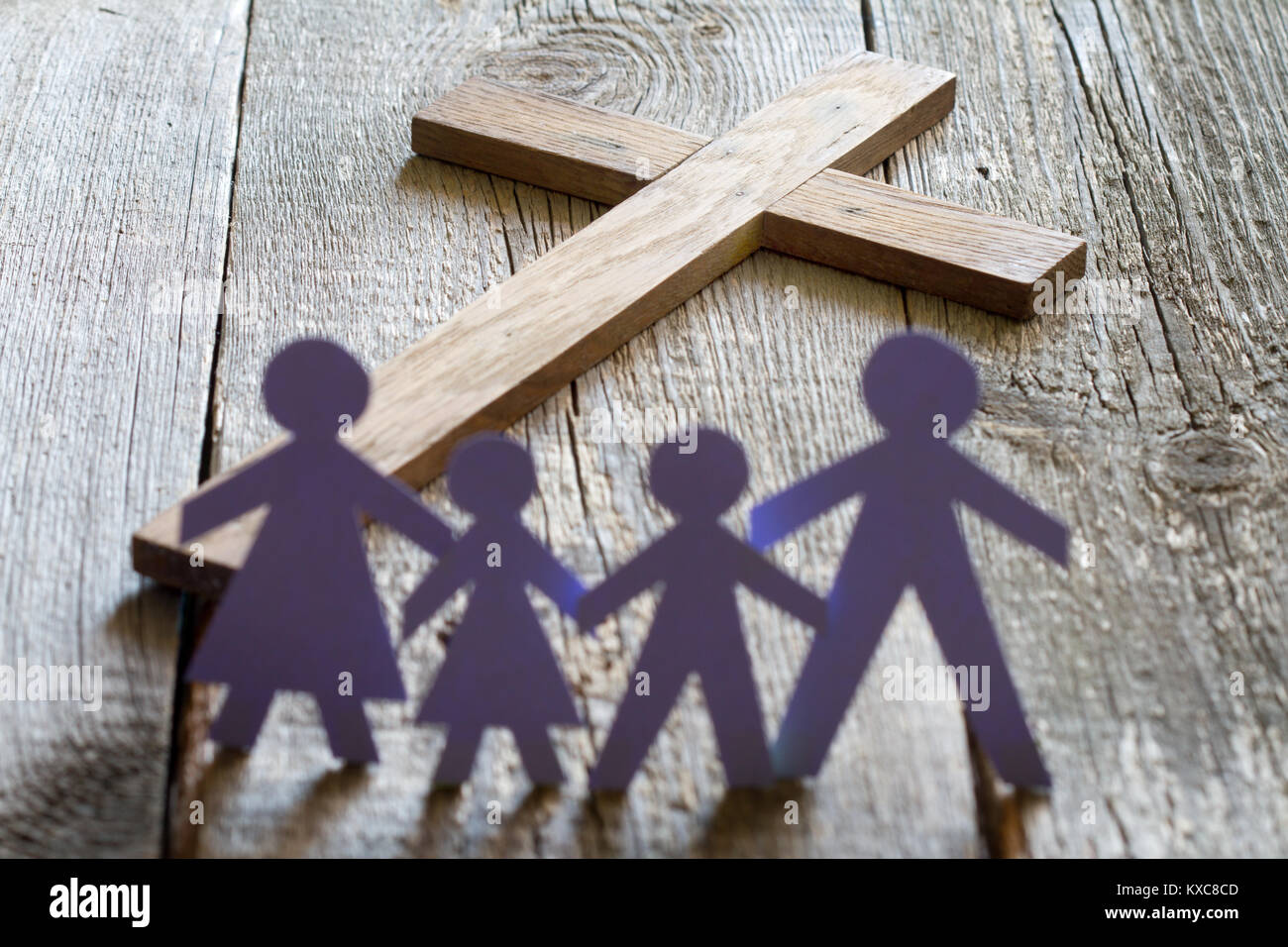 Catholic sign of the cross child hi-res stock photography and images ...