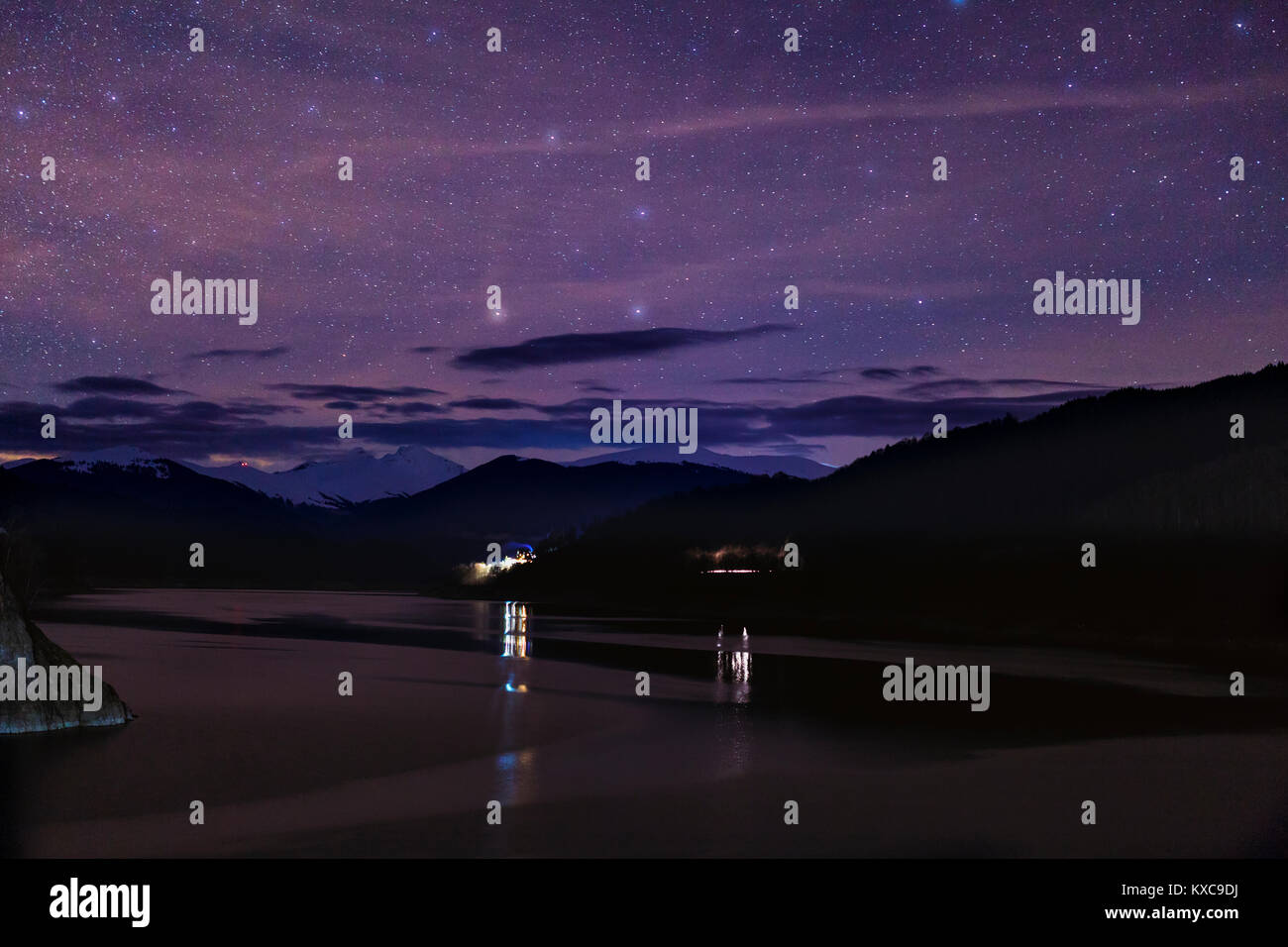 Night sky scenery hi-res stock photography and images - Alamy